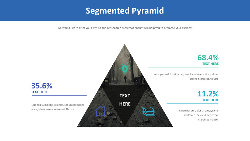 Segmented Pyramid Diagram