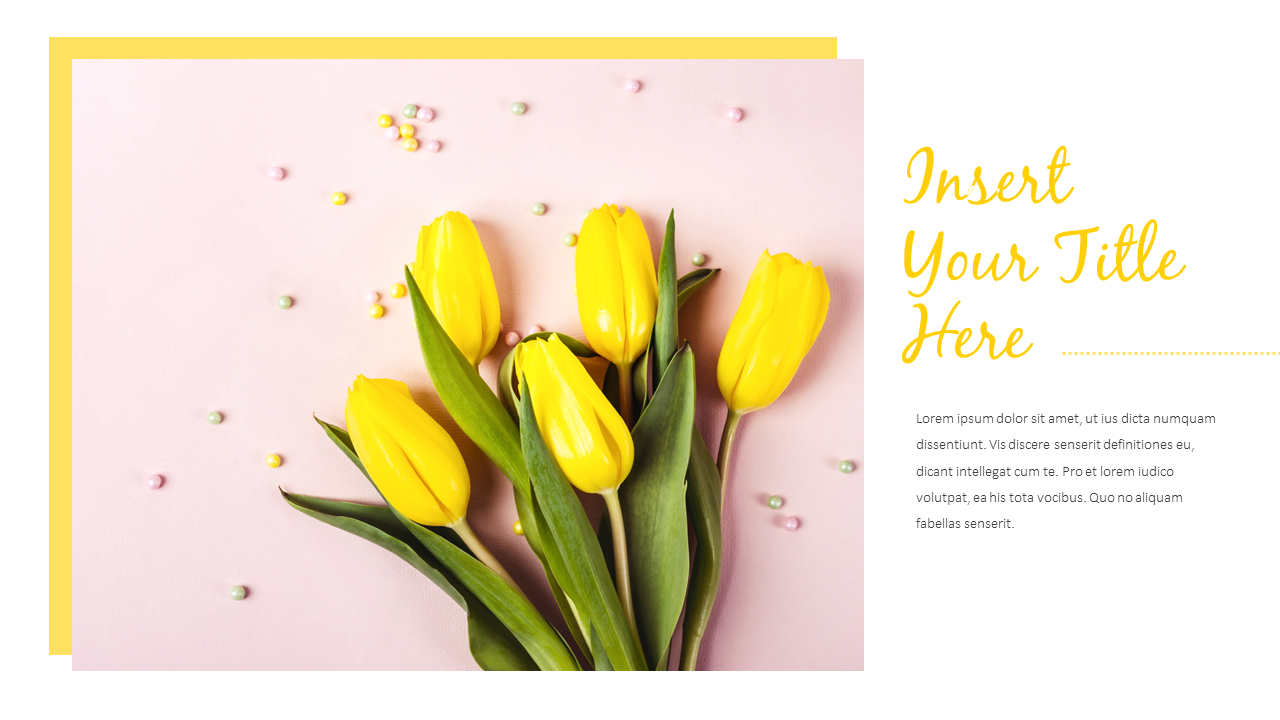 Spring Flowers Presentation PowerPoint Templates Design