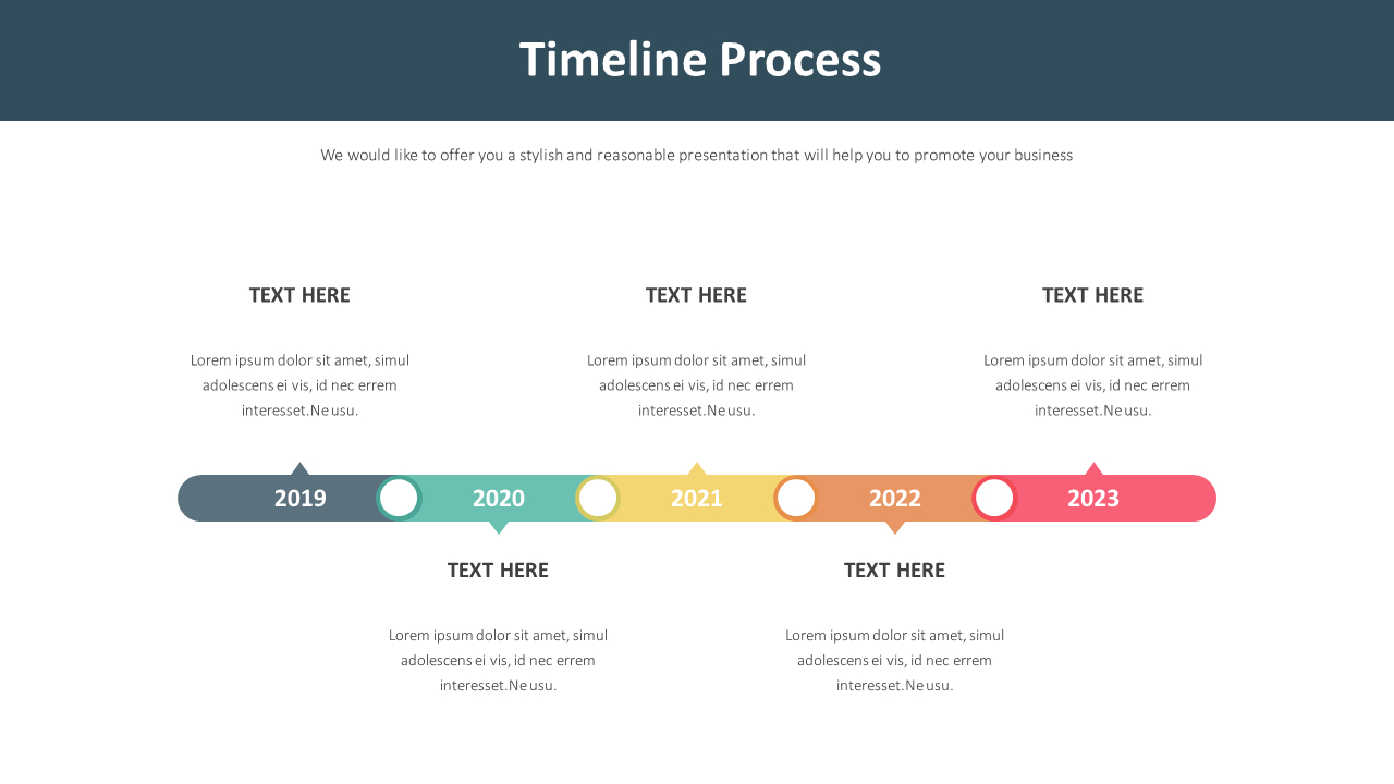 Timeline Process Diagram