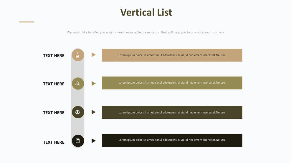 Vertical List Diagram