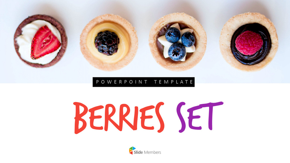 Berries Set PowerPoint Templates