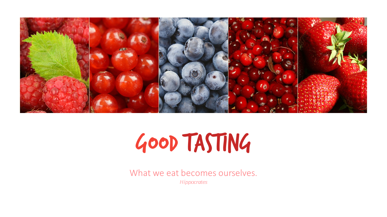 Berries Set PowerPoint Templates