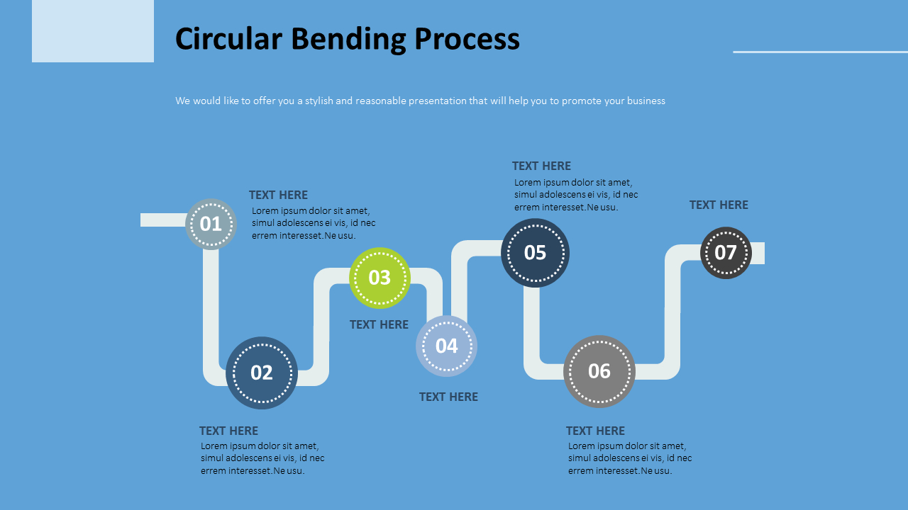 Circular Bending Process Diagram