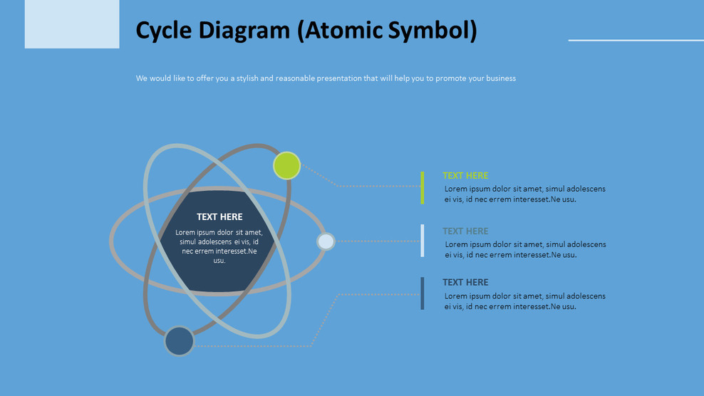 Cycle Diagram (Atomic Symbol)