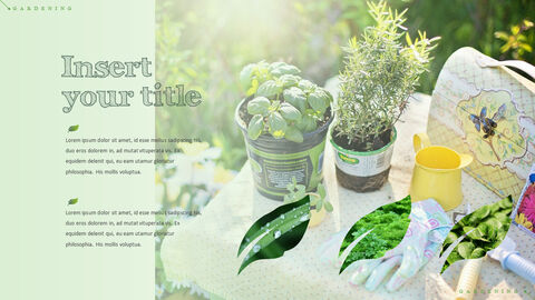 Gardening PPT Presentation