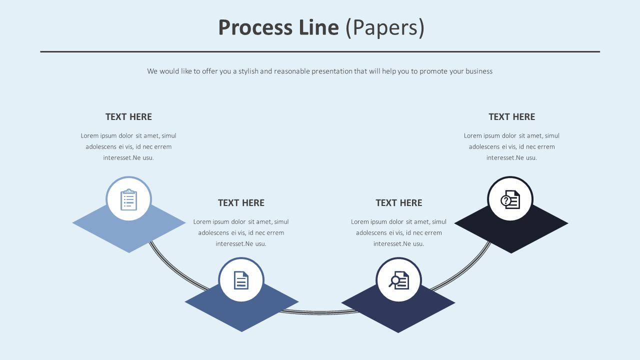 Process Line Diagram (Papers)