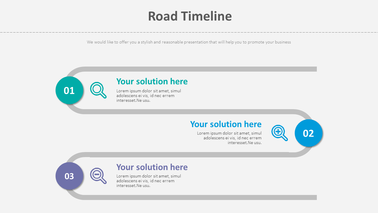 Road Timeline Diagram