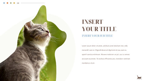Cat Presentation PowerPoint Templates Design