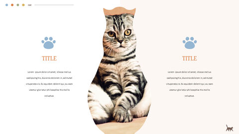 Cat Presentation PowerPoint Templates Design