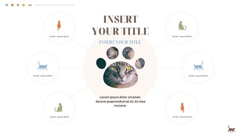 Cat Presentation PowerPoint Templates Design