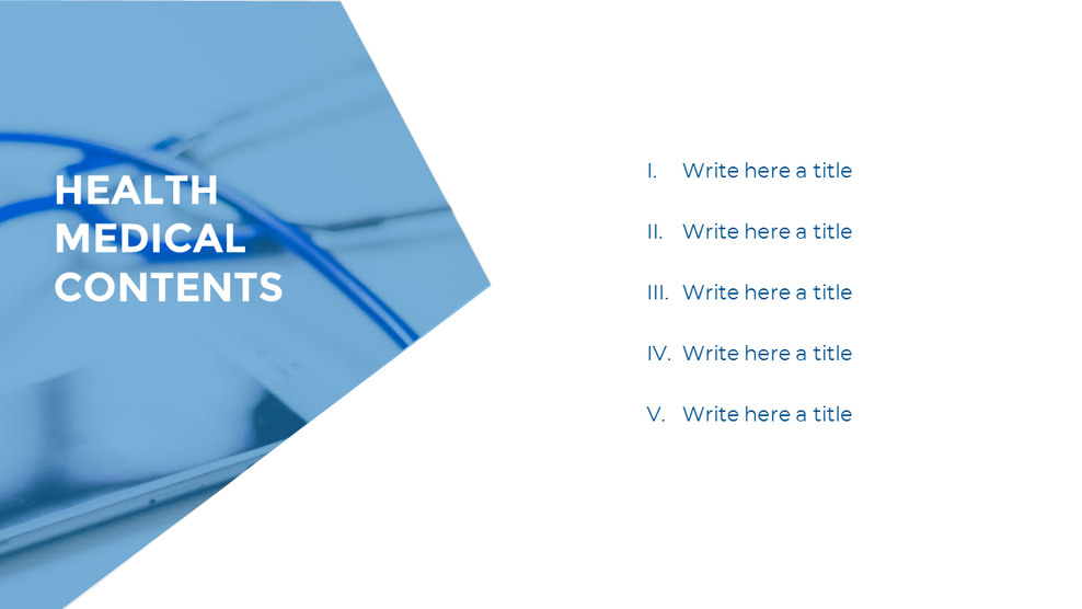 Health Medical Slide Presentation