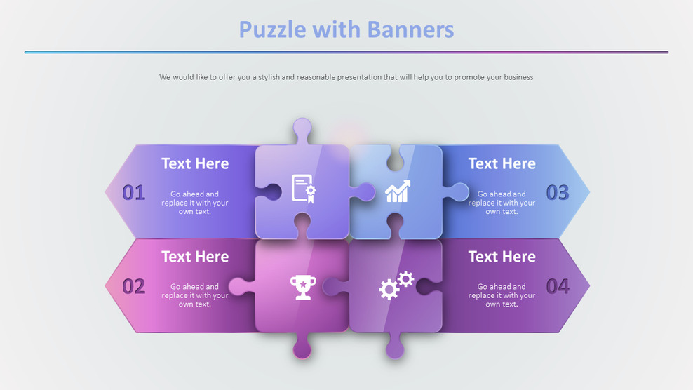 Puzzle with Banners Diagram|Puzzles