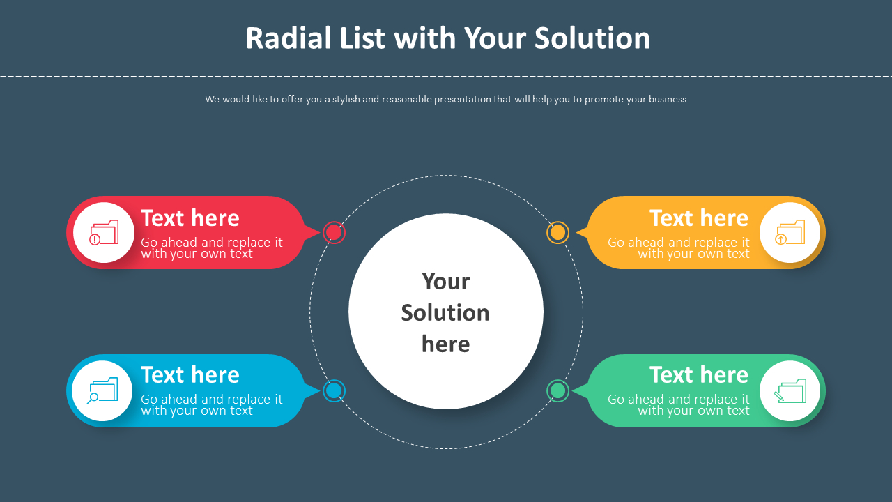 Radial List with Your Solution Diagram
