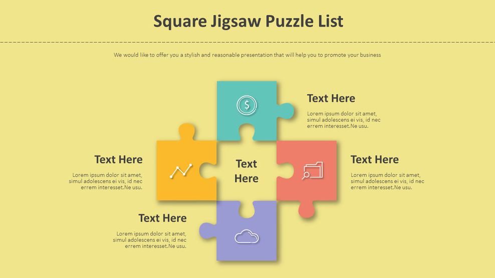 Square Jigsaw Puzzle List Diagram
