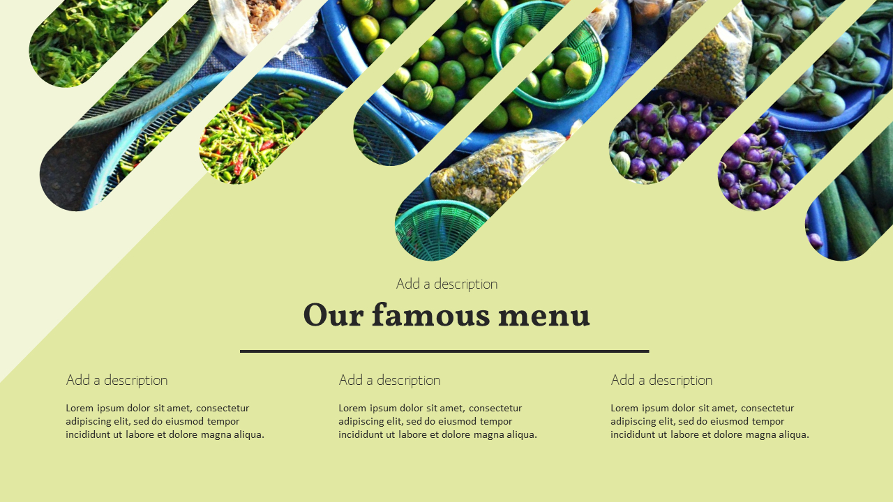 Wholesome Vegan Cuisine PowerPoint Templates