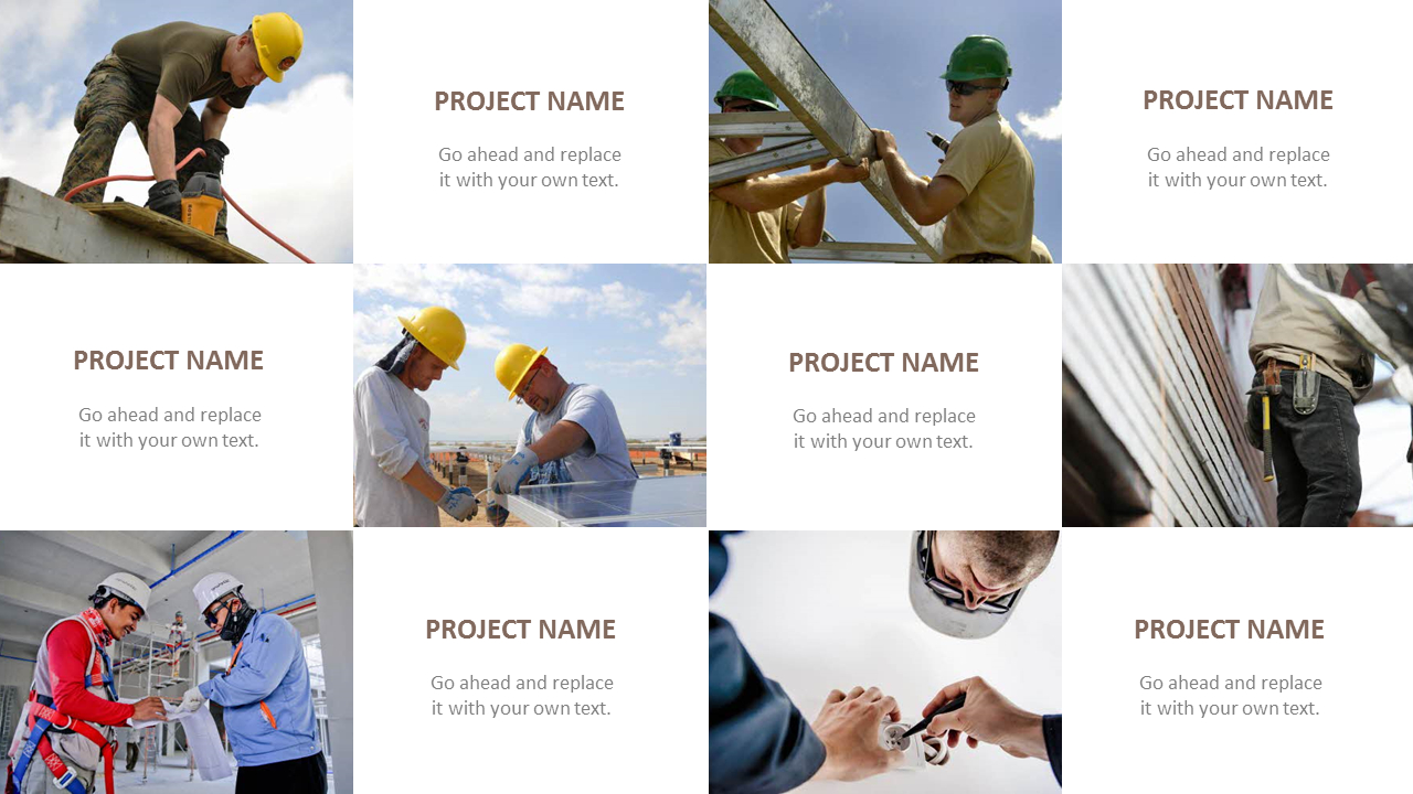 Construction Industry Slide Presentation
