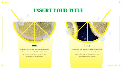 Lemon PowerPoint Templates Multipurpose Design