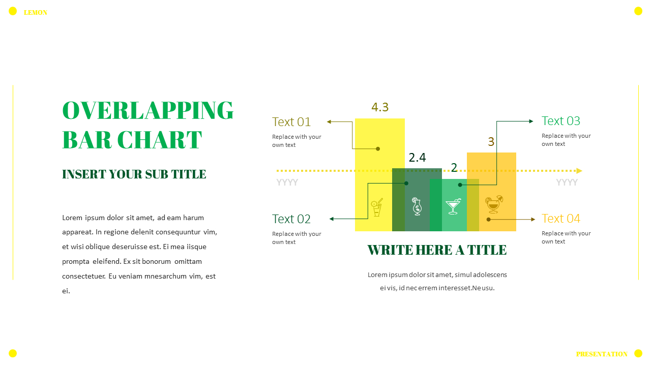 Limón Plantillas de PowerPoint Diseño multipropósito