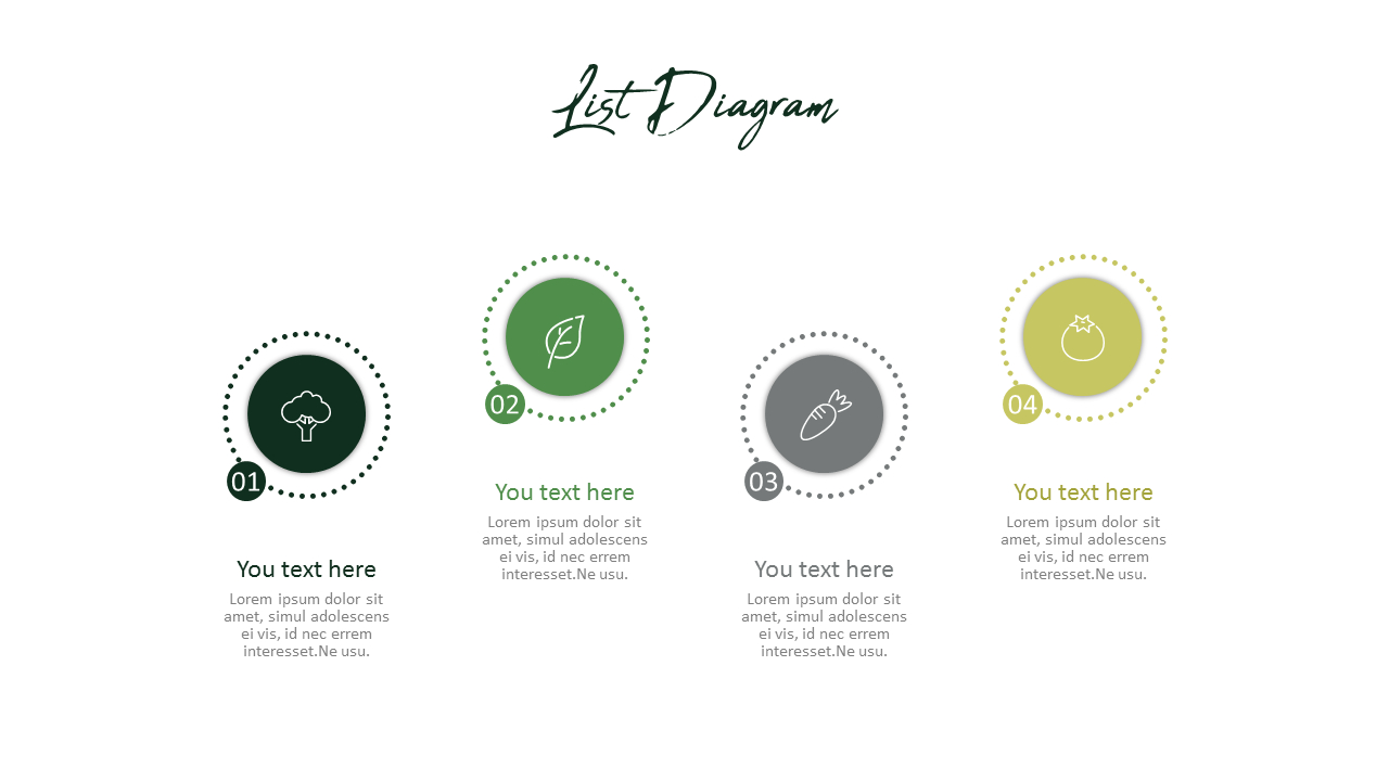 Vegetarian Food PowerPoint Presentation Templates