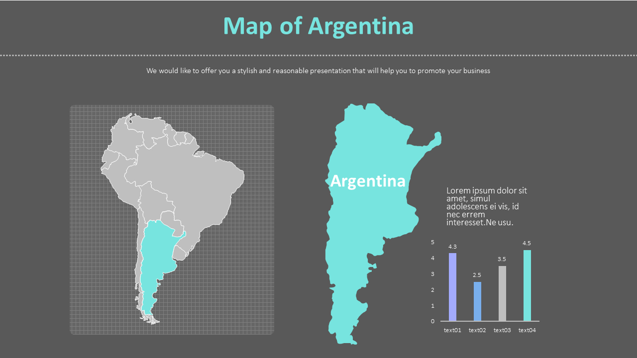 Argentina Map Powerpoint