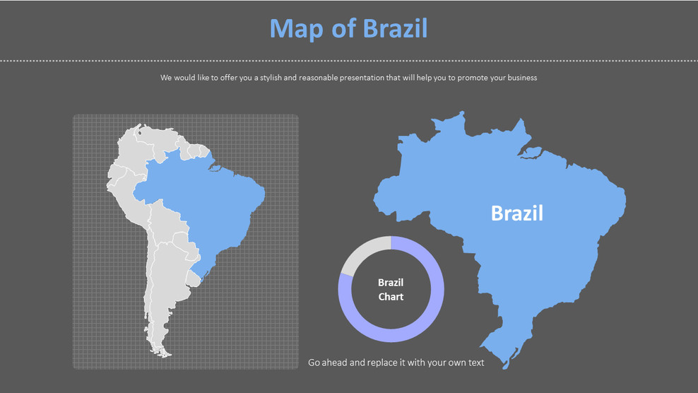 Map of Brazil Diagram