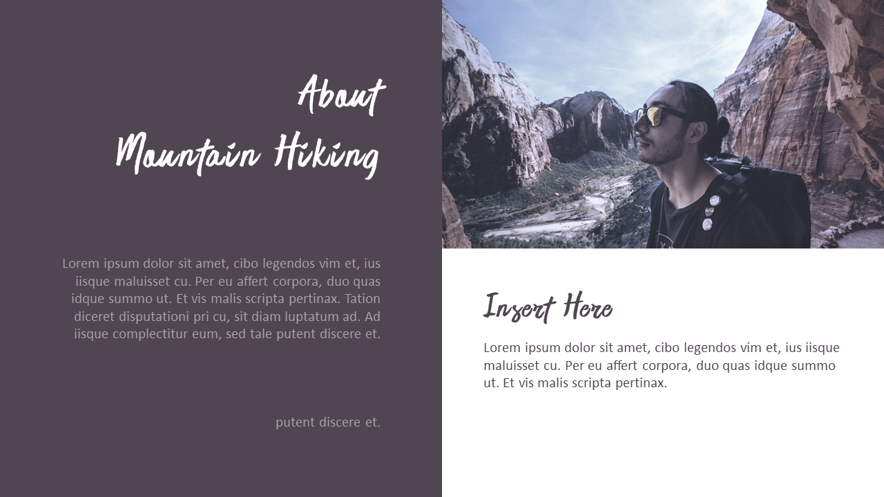 Mountain Hiking Theme Templates