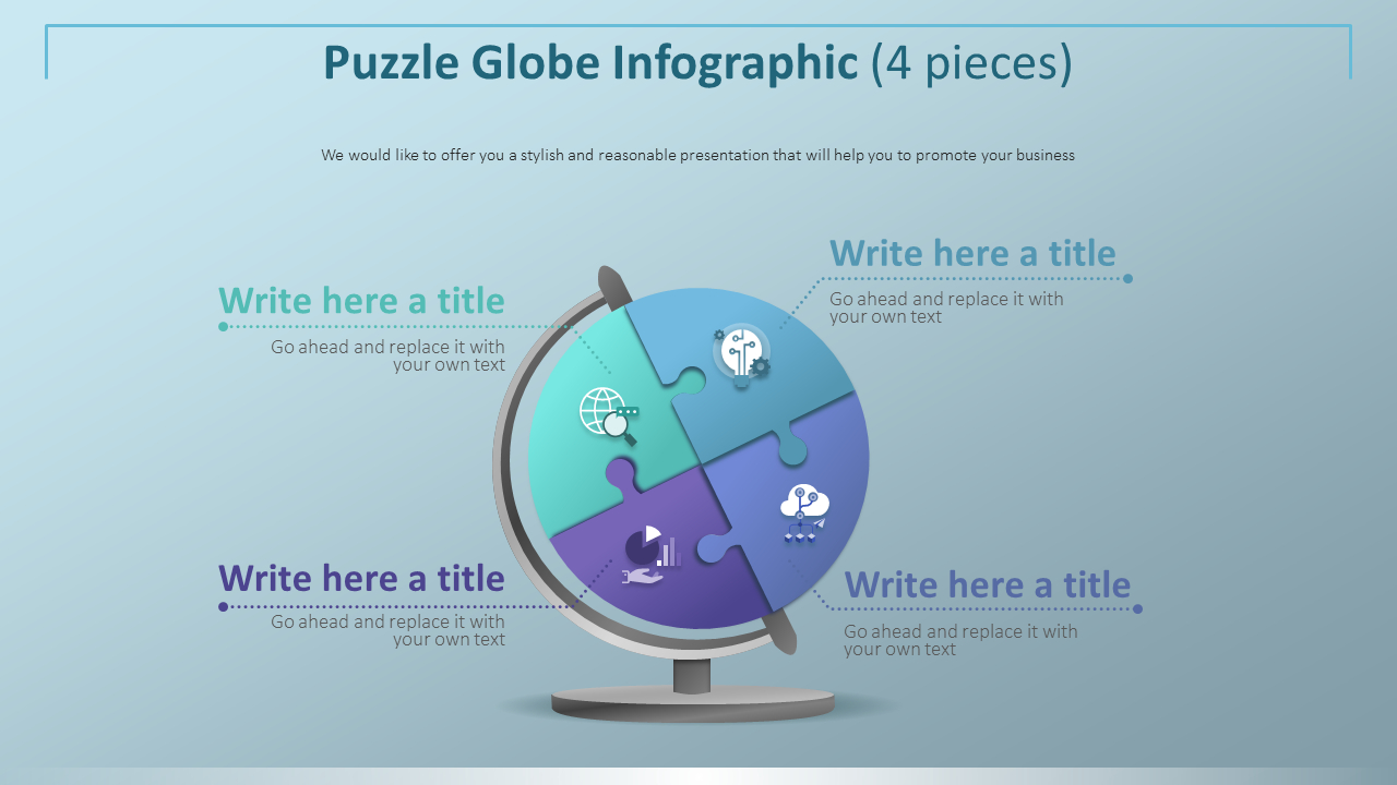 Globe Infographic
