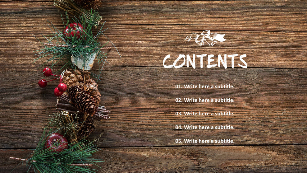 Fête de Noël Présentation PPT