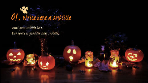 Happy Halloween(Trick or Treat) Simple Templates