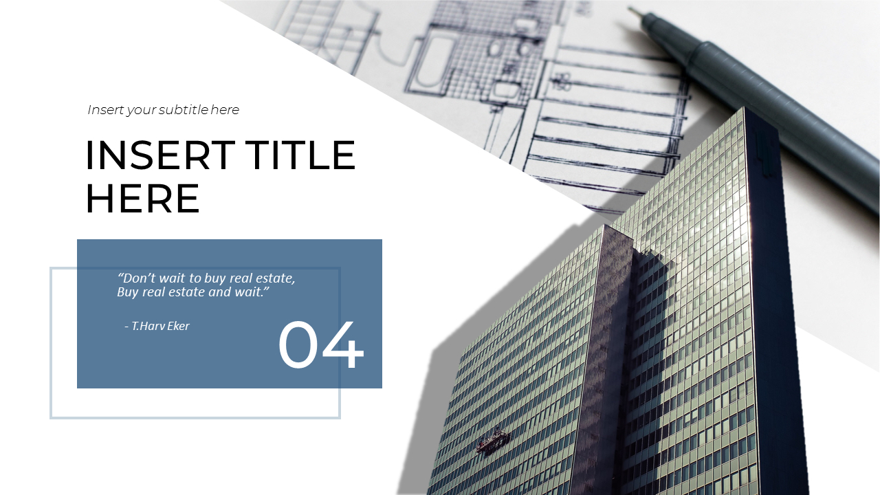 Real Estate (Housing & Propertie) - Easy Presentation Template