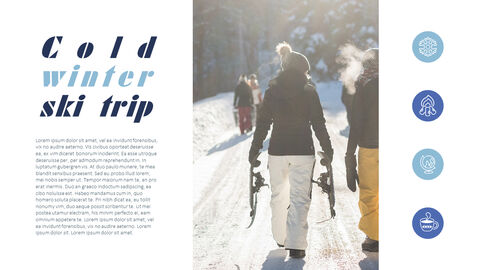 Winter Trip Simple Templates
