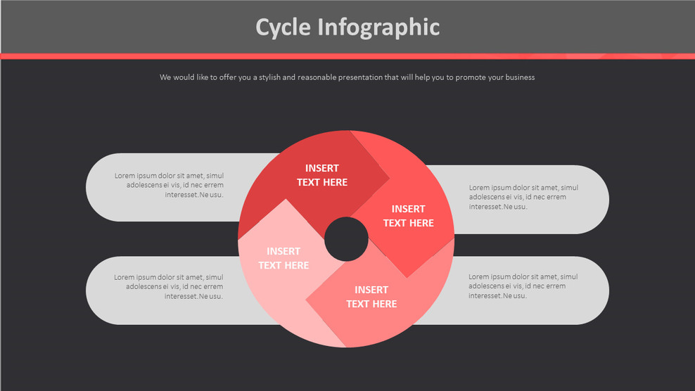 Cycle Infographic Diagram