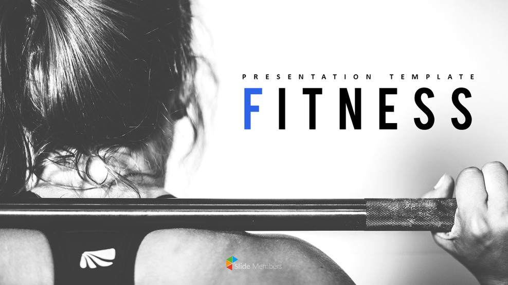 Fitness Simple PowerPoint Templates