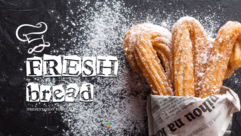FRESH bread PowerPoint Templates