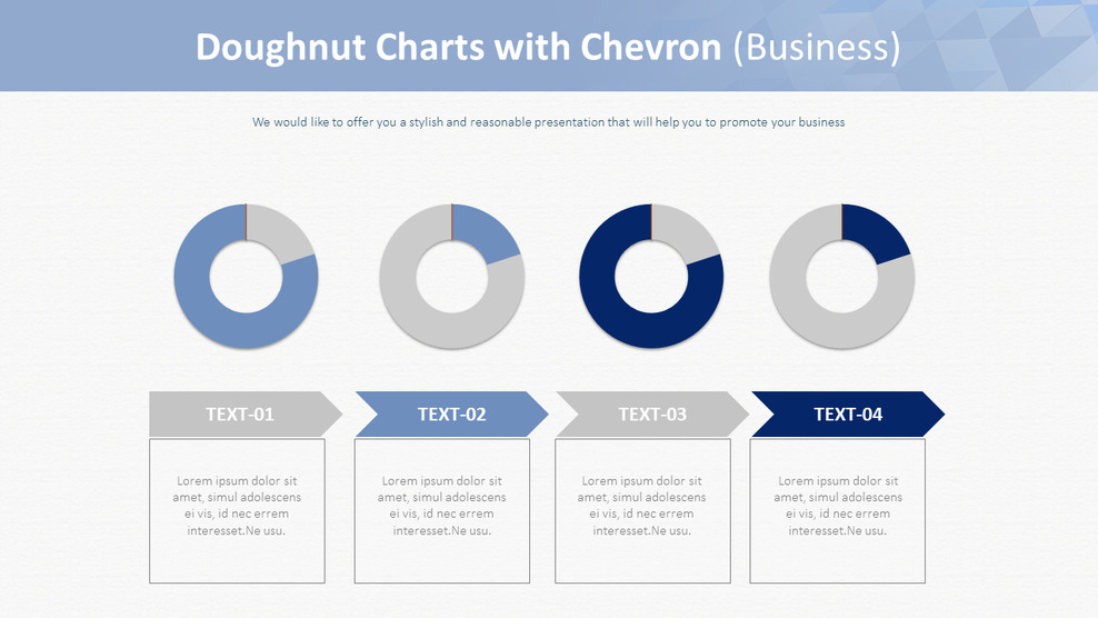 circular chevron powerpoint template