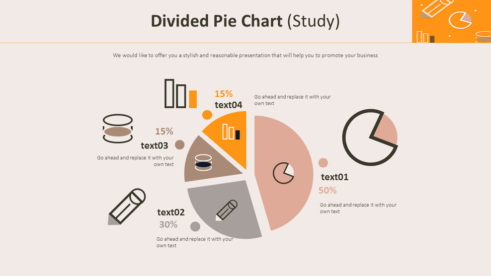 Divided Pie Chart (Study)