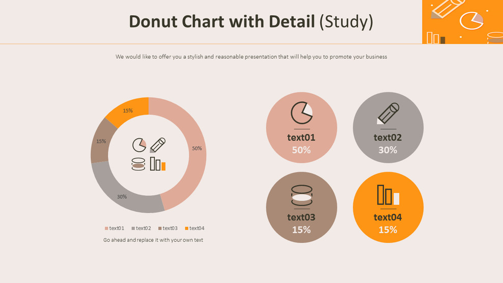 Donut Chart with Detail (Study)|Doughnut