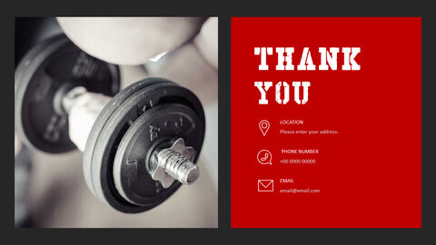 Gym and Fitness PowerPoint Templates for Presentation