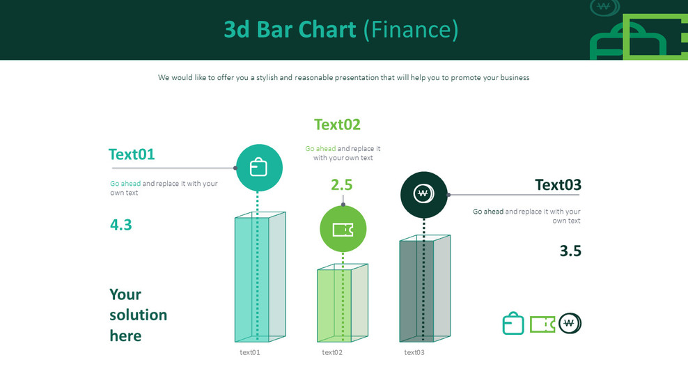 3d Bar Chart (Finance)|Column