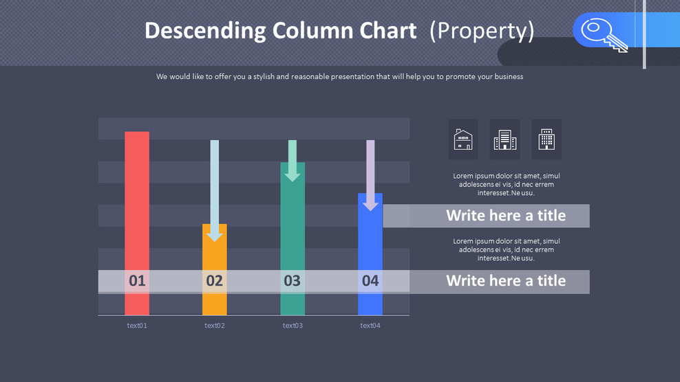 Descending Column Chart (Property)