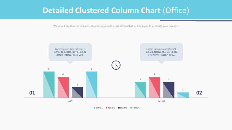Detailed Clustered Column Chart (Office)