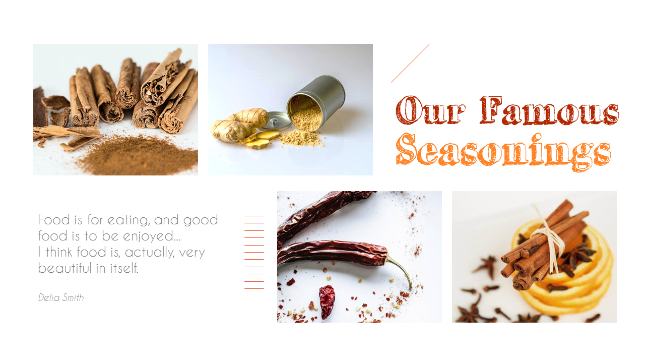 Spices and Seasonings PowerPoint