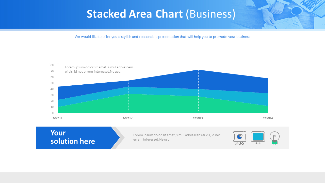 Stacked Area Chart (Business)