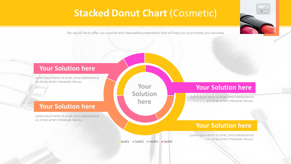 Stacked Donut Chart (Cosmetic)