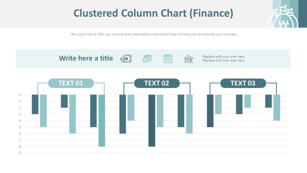 Clustered Column Chart (Finance)
