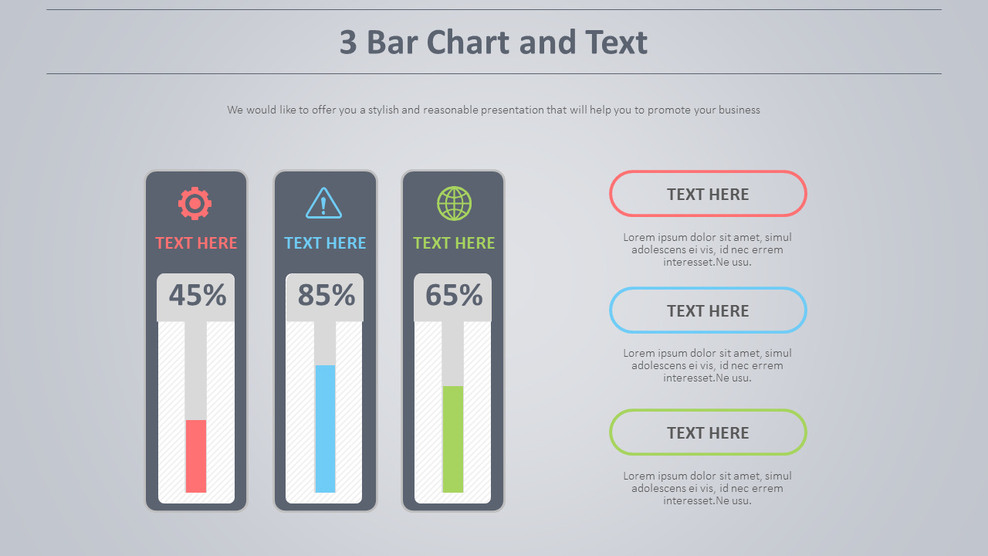 3 Bar Chart and Text Diagram|Graph