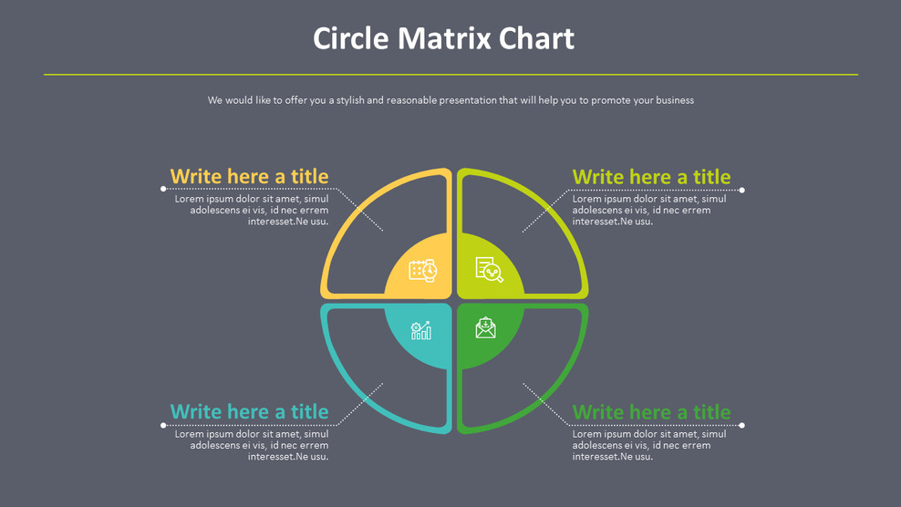 Diagramma grafico a matrice circolare