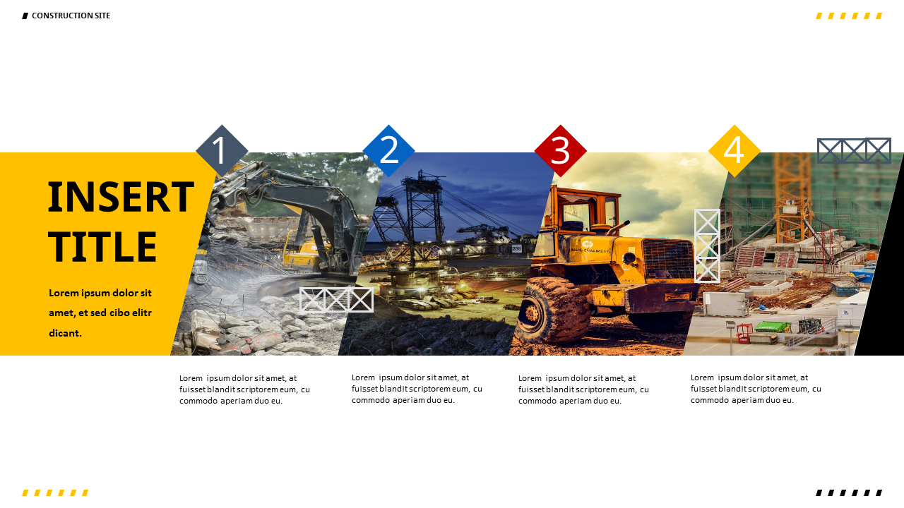 Construction PowerPoint Templates for Presentation