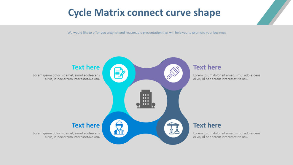 Curved Cycle Matrix Diagram (Architecture)