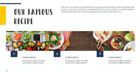 Comida para todas las ocasiones Plantillas de PowerPoint Diseño ...